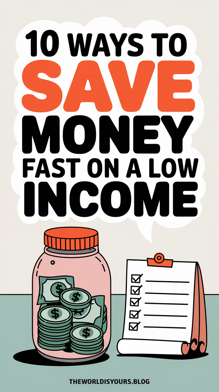 10 Genius Low-Income Savings Challenges to Save Money Fast